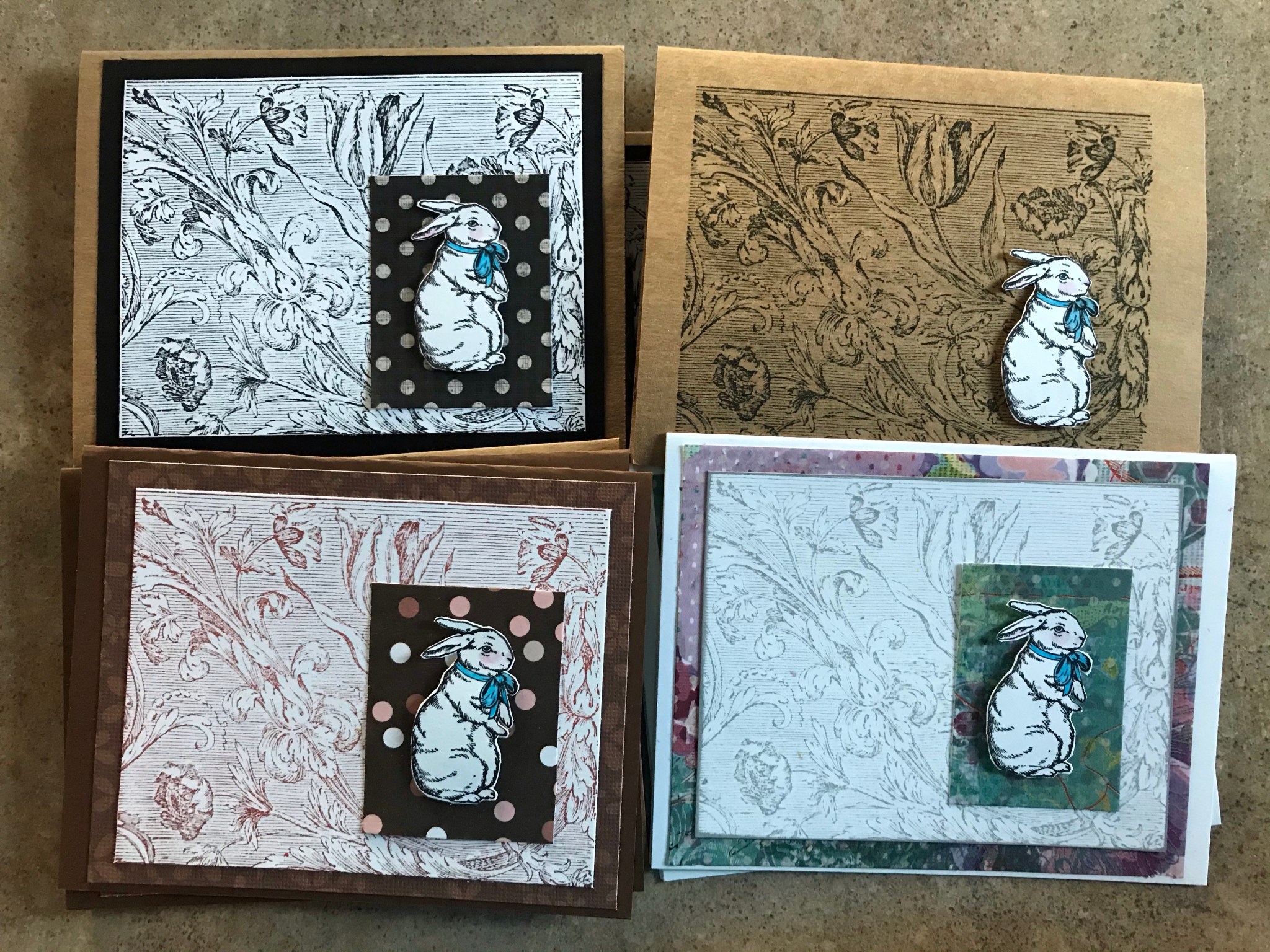 Rubber Stamping Requires Assistants | Love, Laughter, and Life