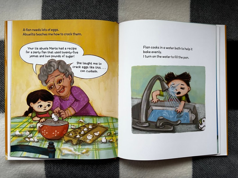Book Review: Abuelita and I Make Flan by Adriana Hernández Bergstrom ...
